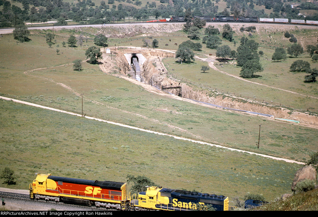 SP 7417 and ATSF 8078